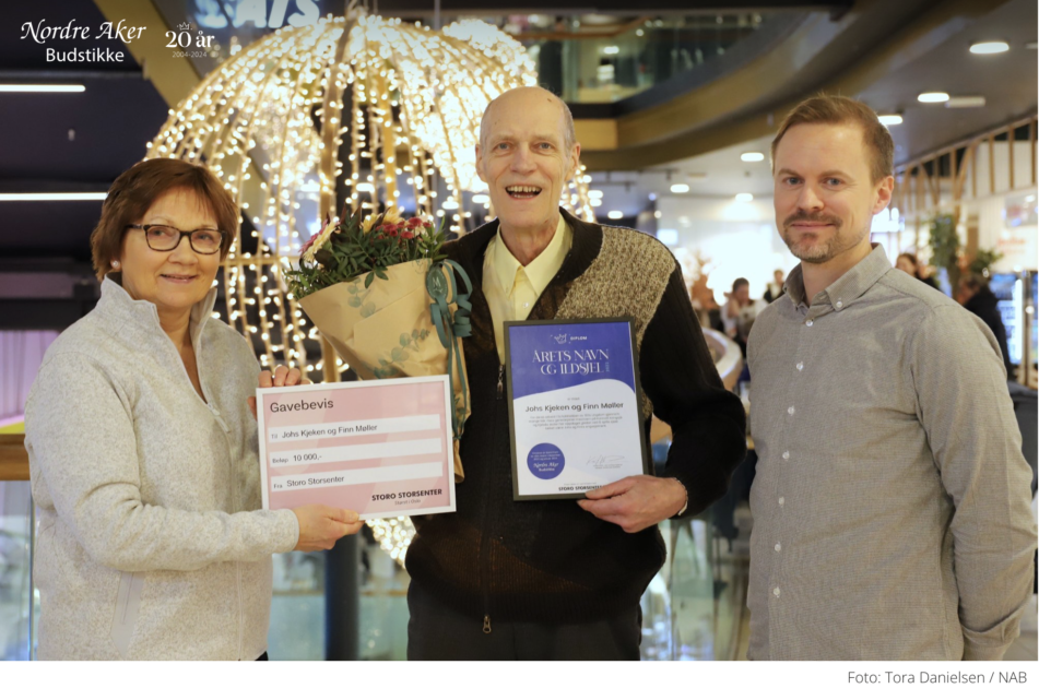 Sjakkforbundet | Hederspris til Finn Møller og Johs Kjeken