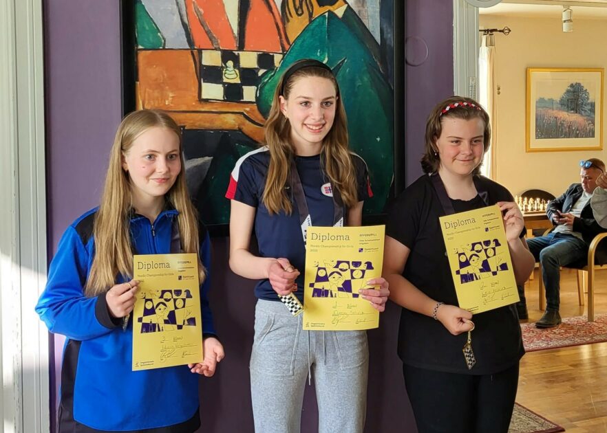 Sjakkforbundet | Elma Selvik med seier i Nordisk mesterskap for jenter